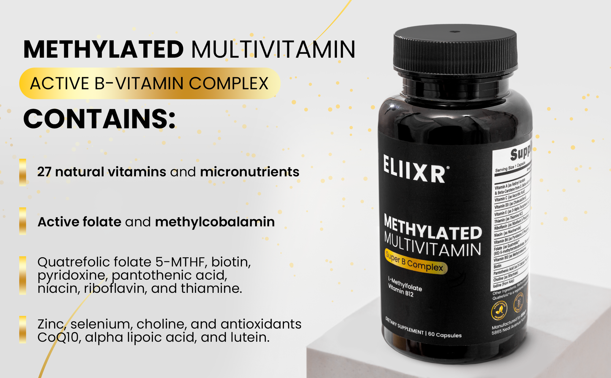 Eliixr Methylated Multivitamin - ELIIXR®